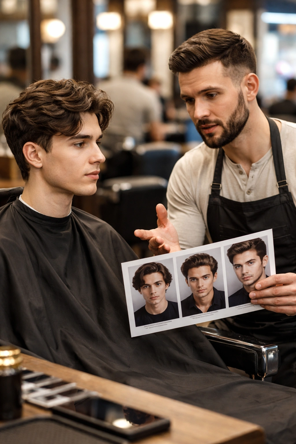 Hairstyles for Men with Triangle Face: 22 Best Cuts to Balance a Narrow ...