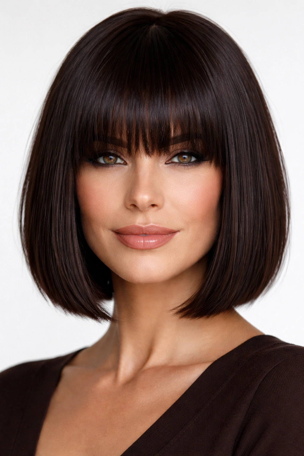 25 Hairstyles for Women Over 40 with Bangs