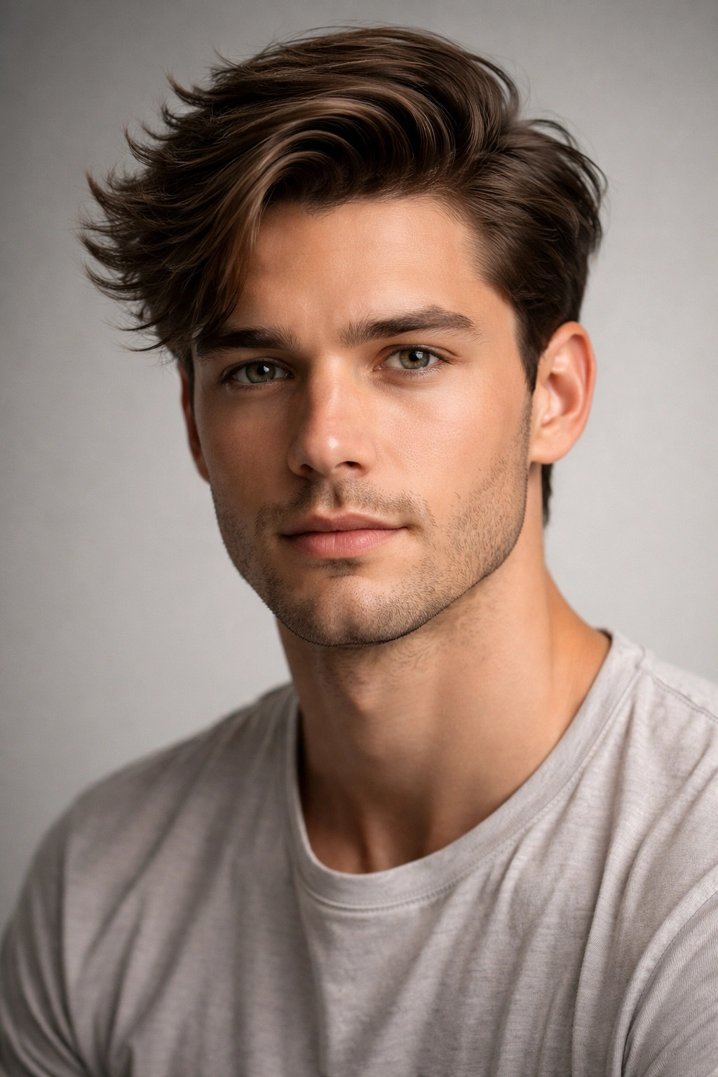 Hairstyles for Men with Triangle Face: 22 Best Cuts to Balance a Narrow ...
