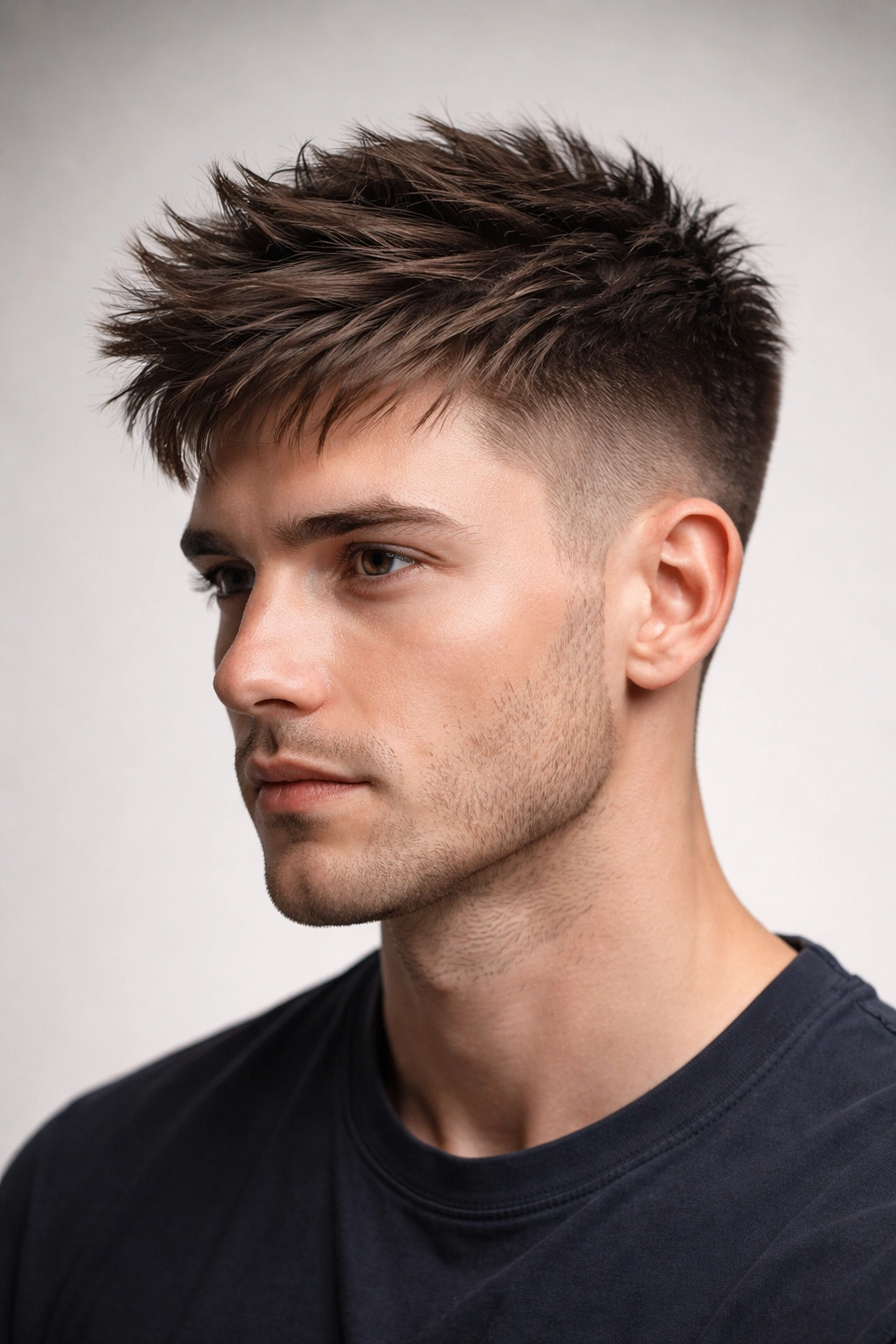 Hairstyles for Men with Triangle Face: 22 Best Cuts to Balance a Narrow ...